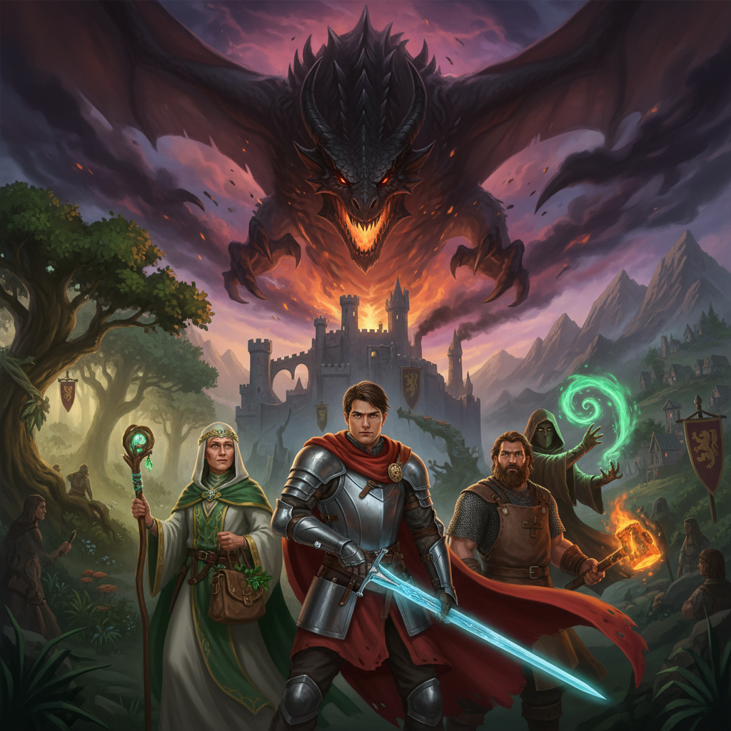 Dragonbound: Kingdom's Fate - Adventure RPG by Jabali AI