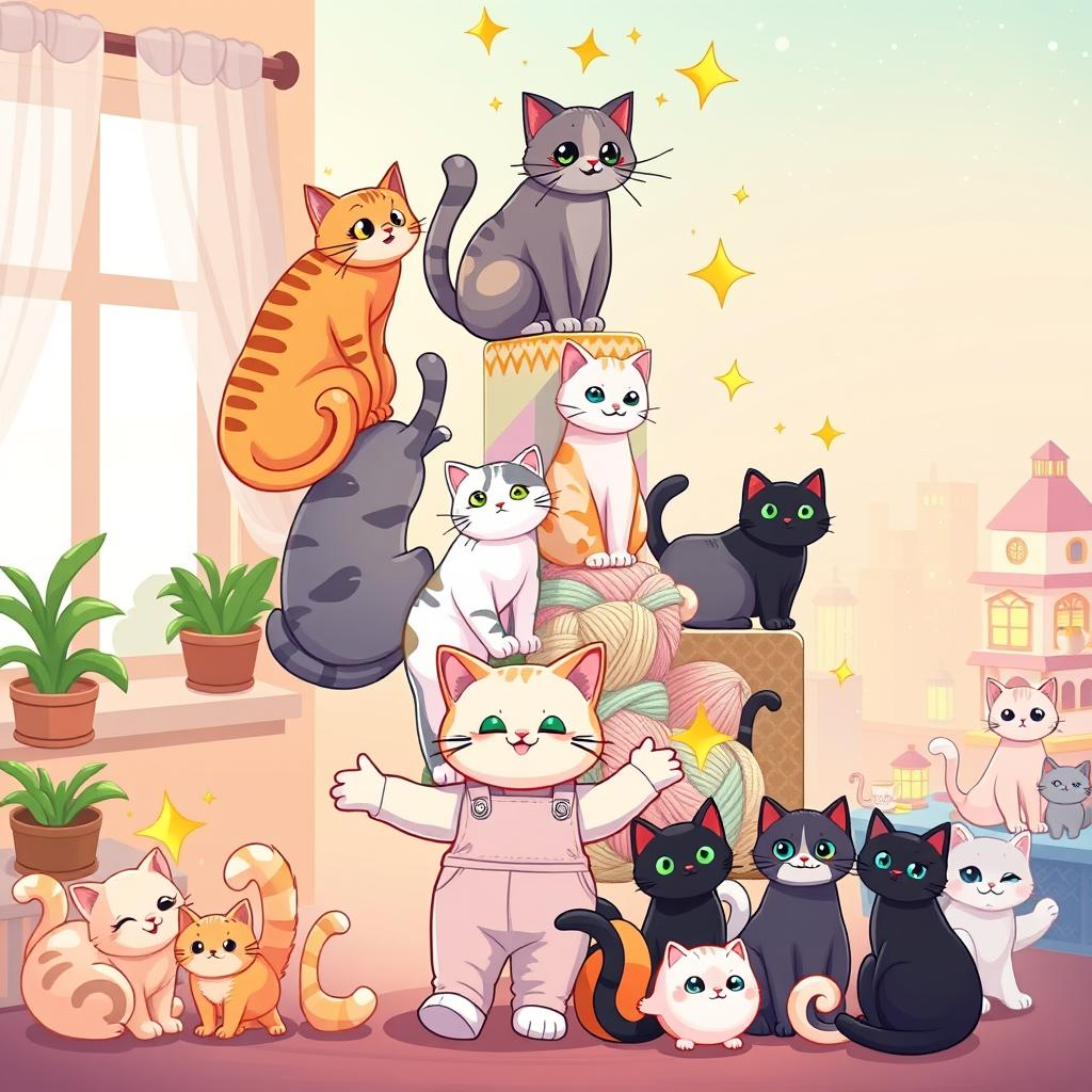 Cat Block Café - Block Breaking Arcade by Jabali AI