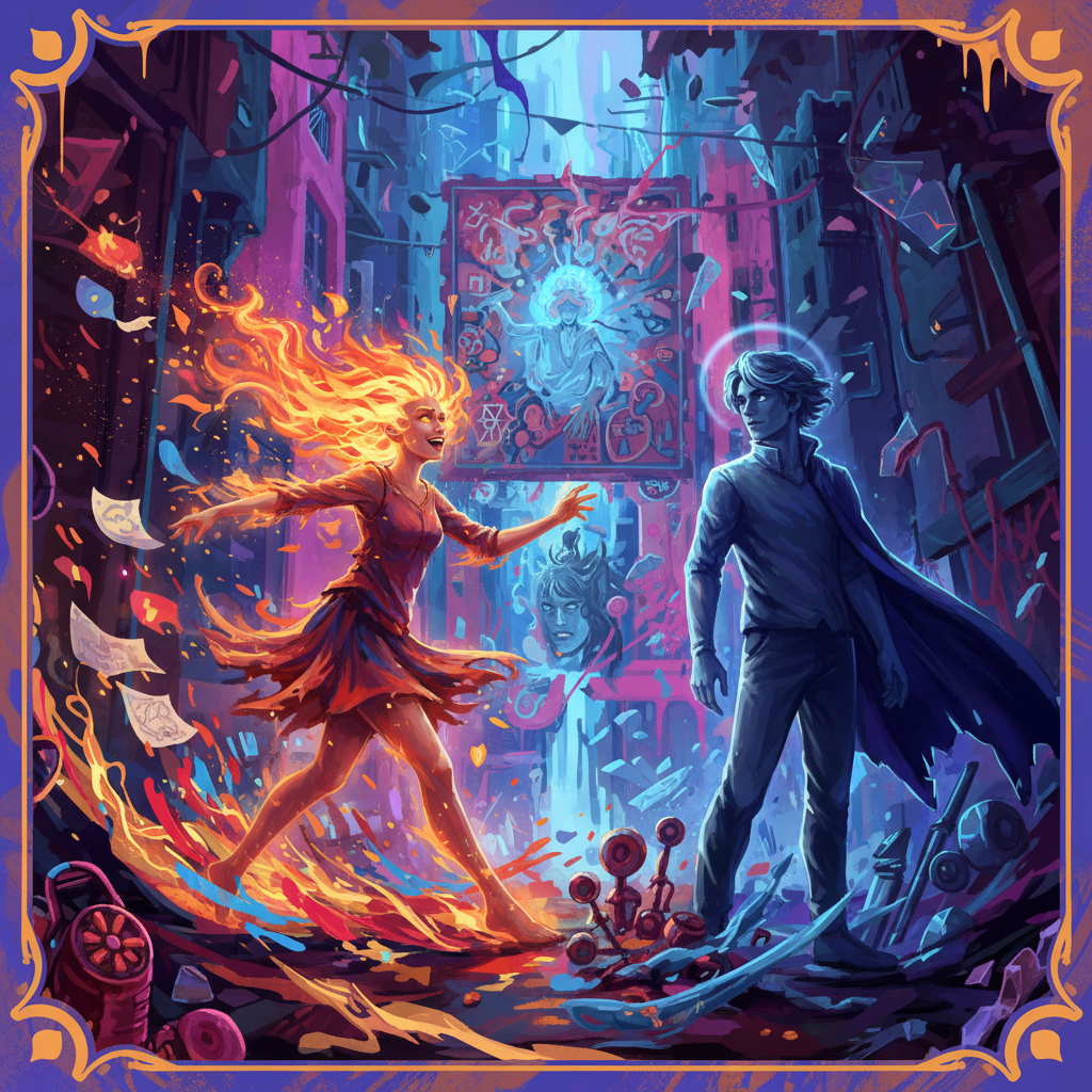 Ghosts in Painted Veins - Branching Interactive Story by Jabali AI