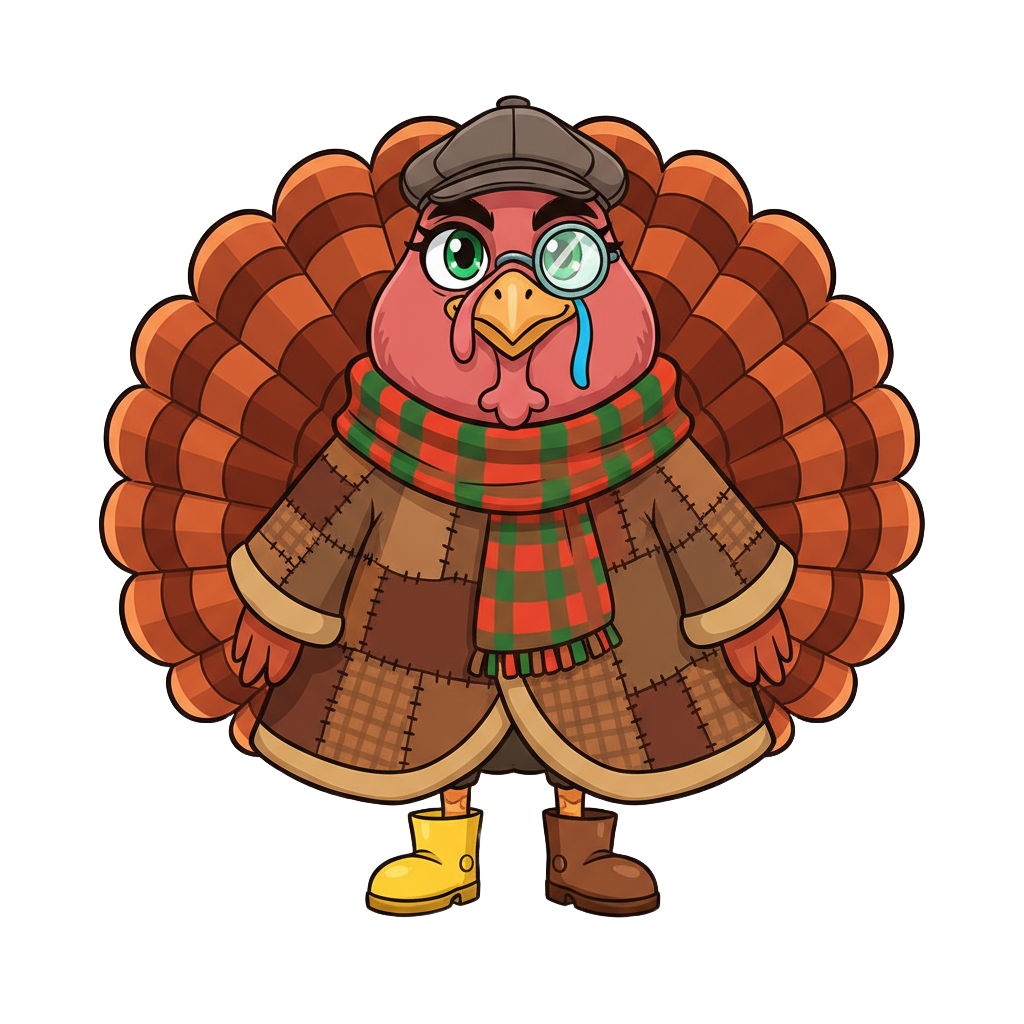 Tilly the Talking Turkey - Character Life Simulation by Jabali AI