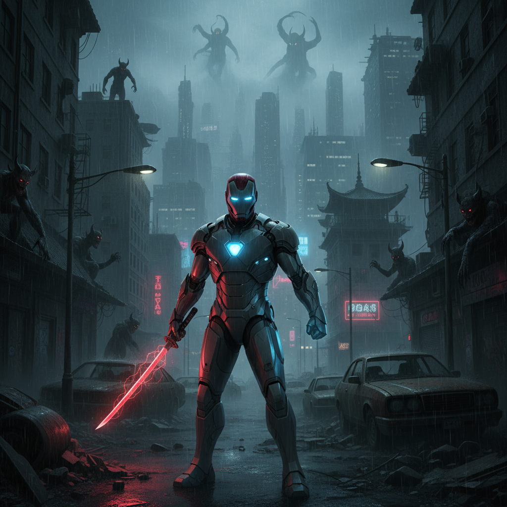 Devil Steel: Urban Ronin - 3D Open World by Jabali AI