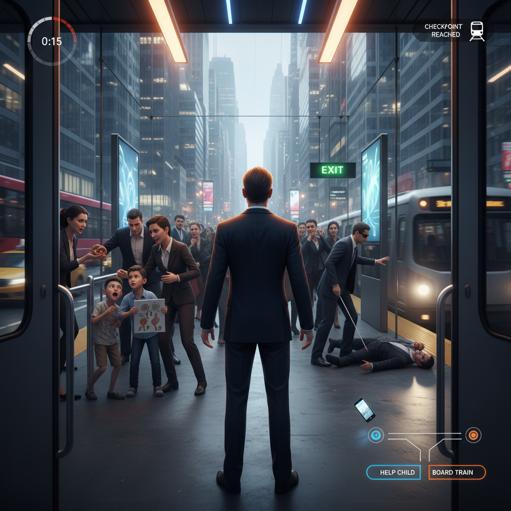 Metro Platform Journey - 3D Open World by Jabali AI