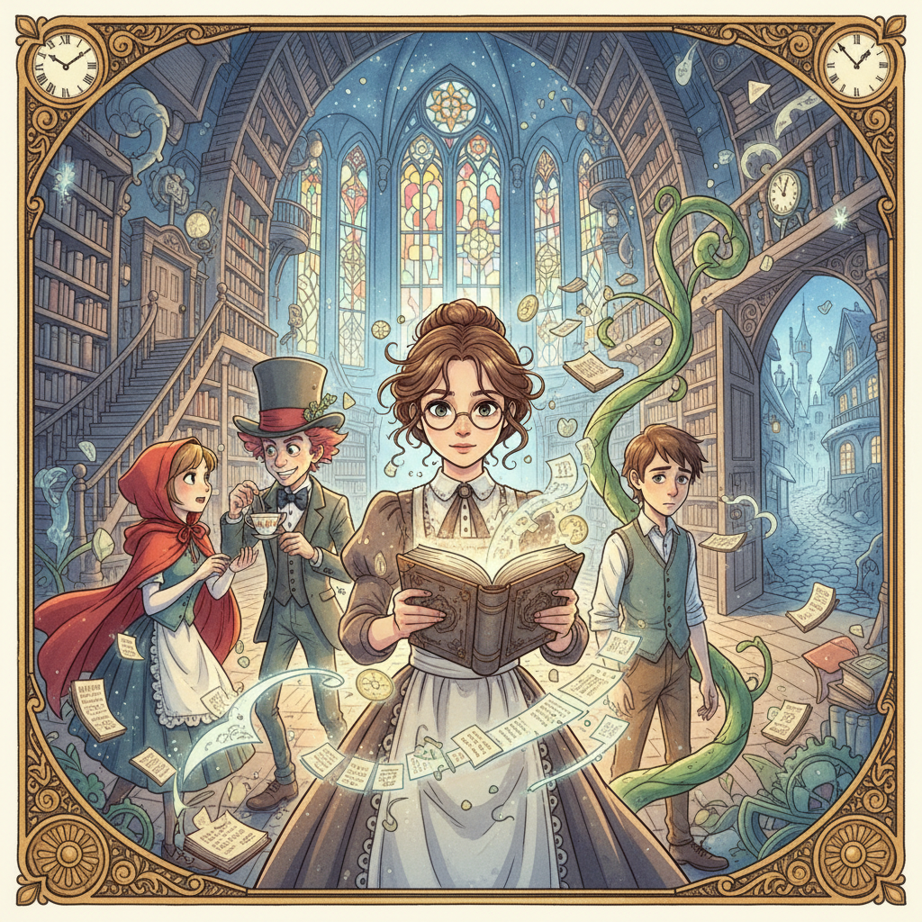 Cressida and the Tangled Tales - Branching Interactive Story by Jabali AI