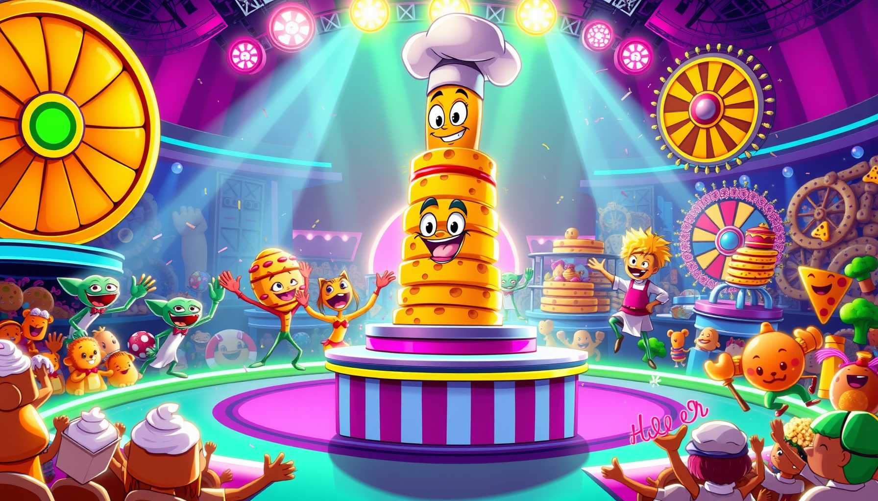 Snack Stack Smackdown - Dungeon Crawler RPG by Jabali AI