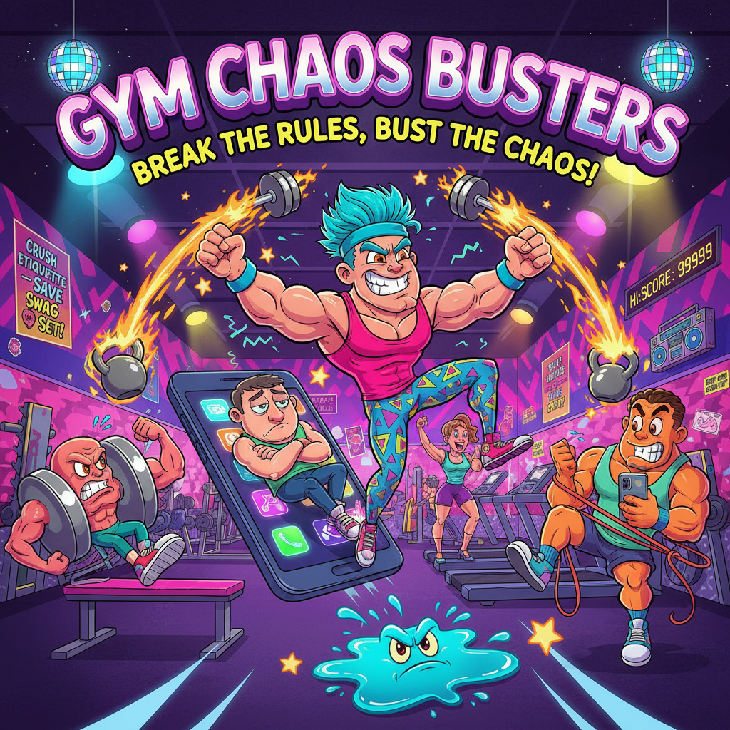 Gym Chaos Busters - Fixed Shooter Arcade by Jabali AI