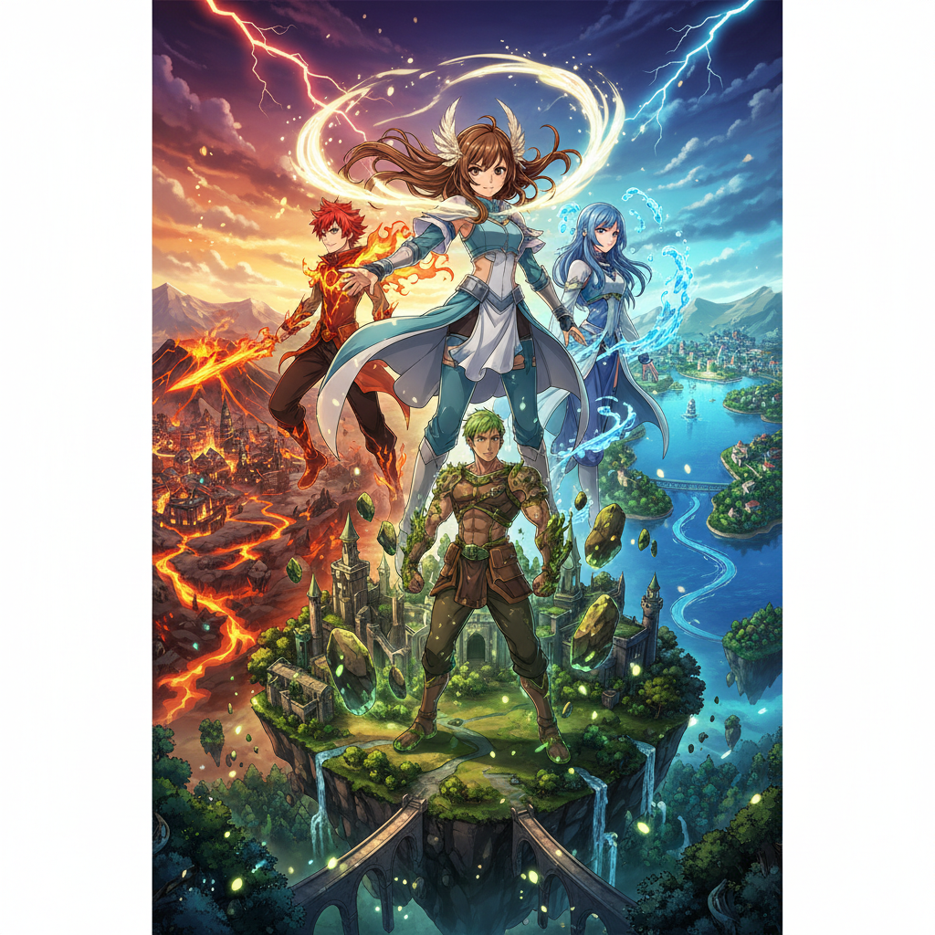 Elemental Tactics: Kingdom Unbound - Adventure RPG by Jabali AI