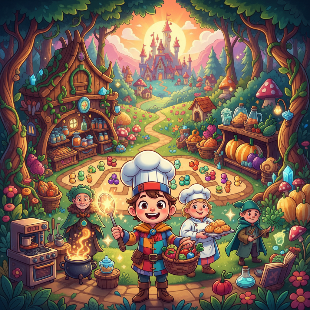 Recipe Rush: Grocery Quest - Adventure RPG by Jabali AI