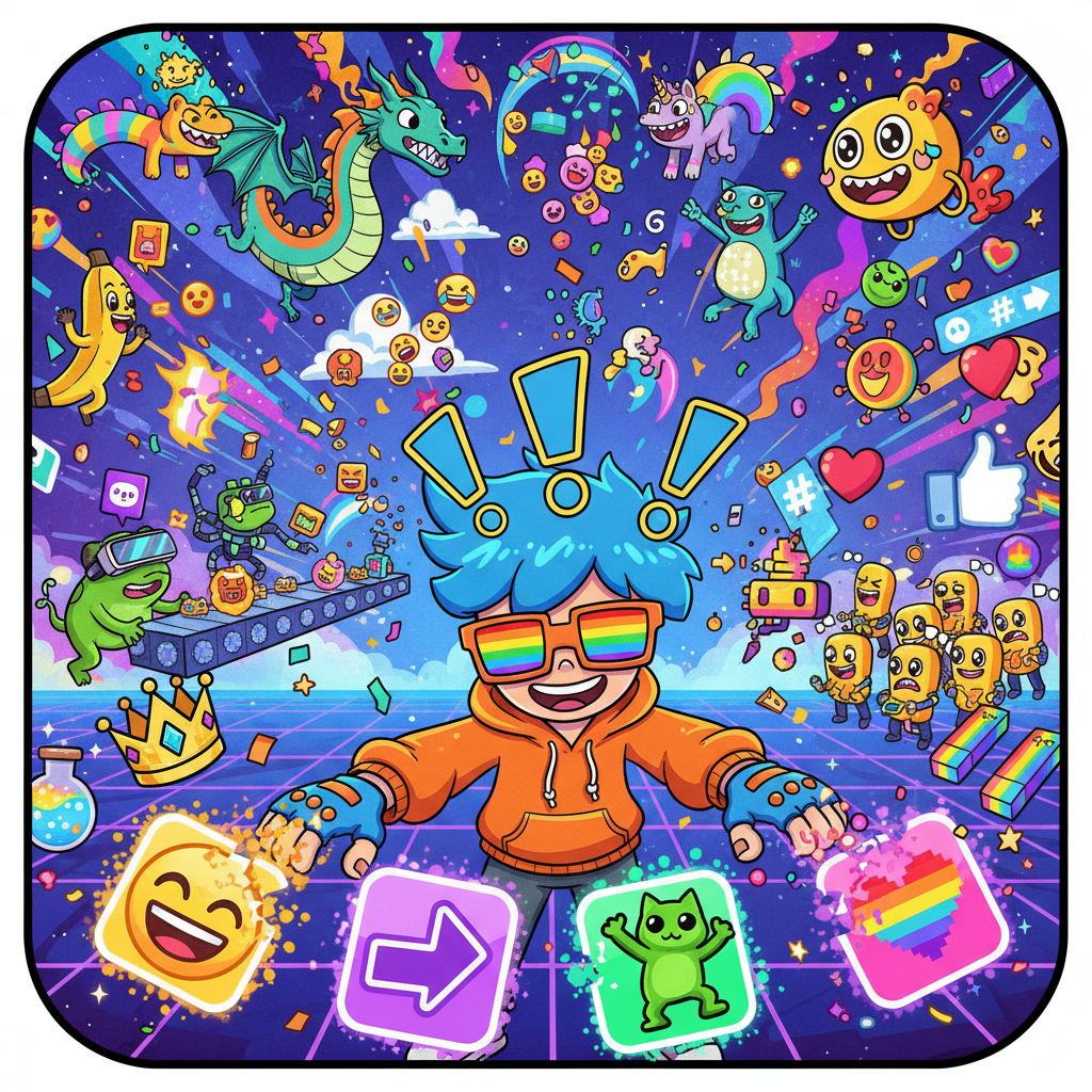 Viral Brainrot Bash - Idle RPG by Jabali AI