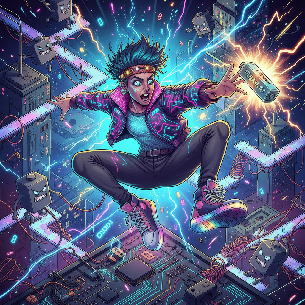Wattson's Power Run - Rhythm Platformer by Jabali AI