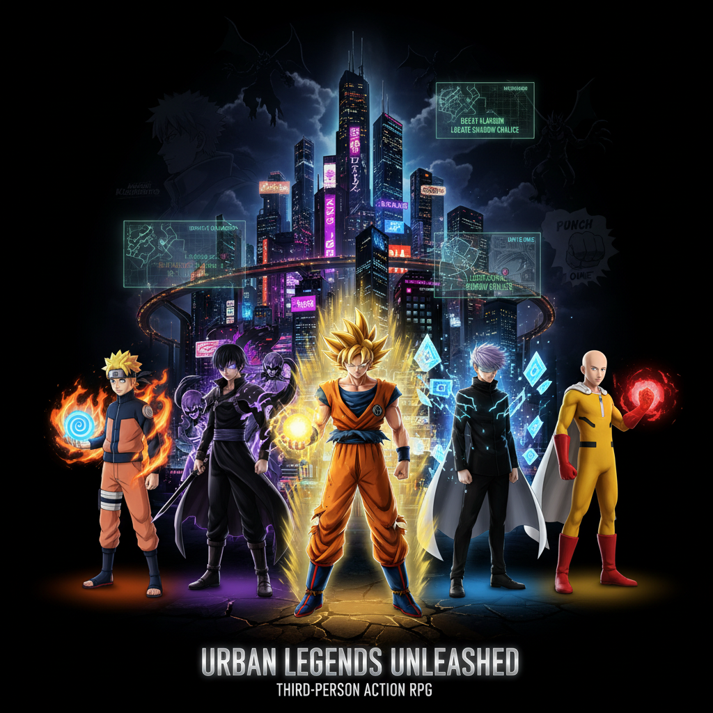 Anime Worlds Unleashed - 3D Open World by Jabali AI