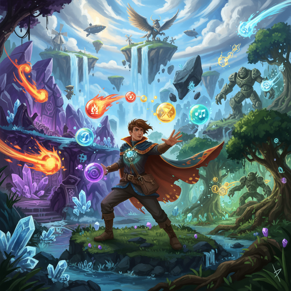 Bubble Odyssey: The Elemental Hunt - Match 3 Puzzle by Jabali AI