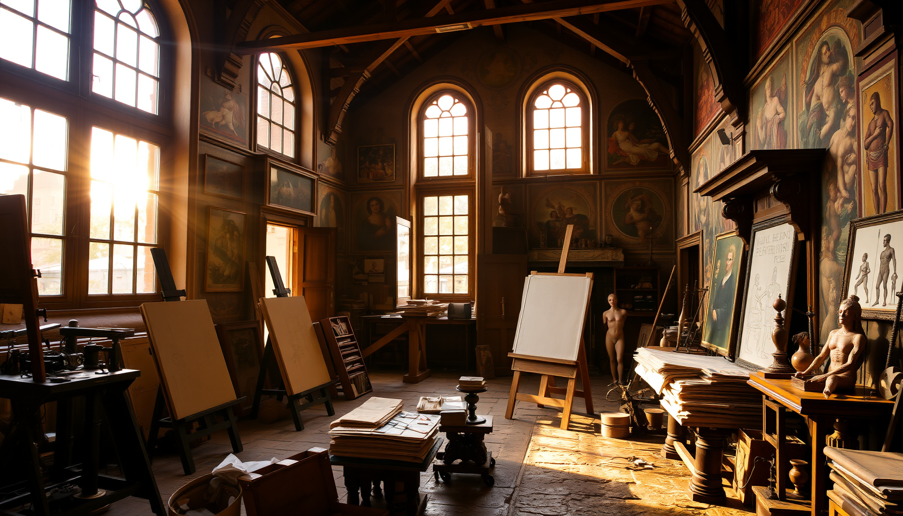 Leonardo da Vinci - Character Life Simulation by Jabali AI