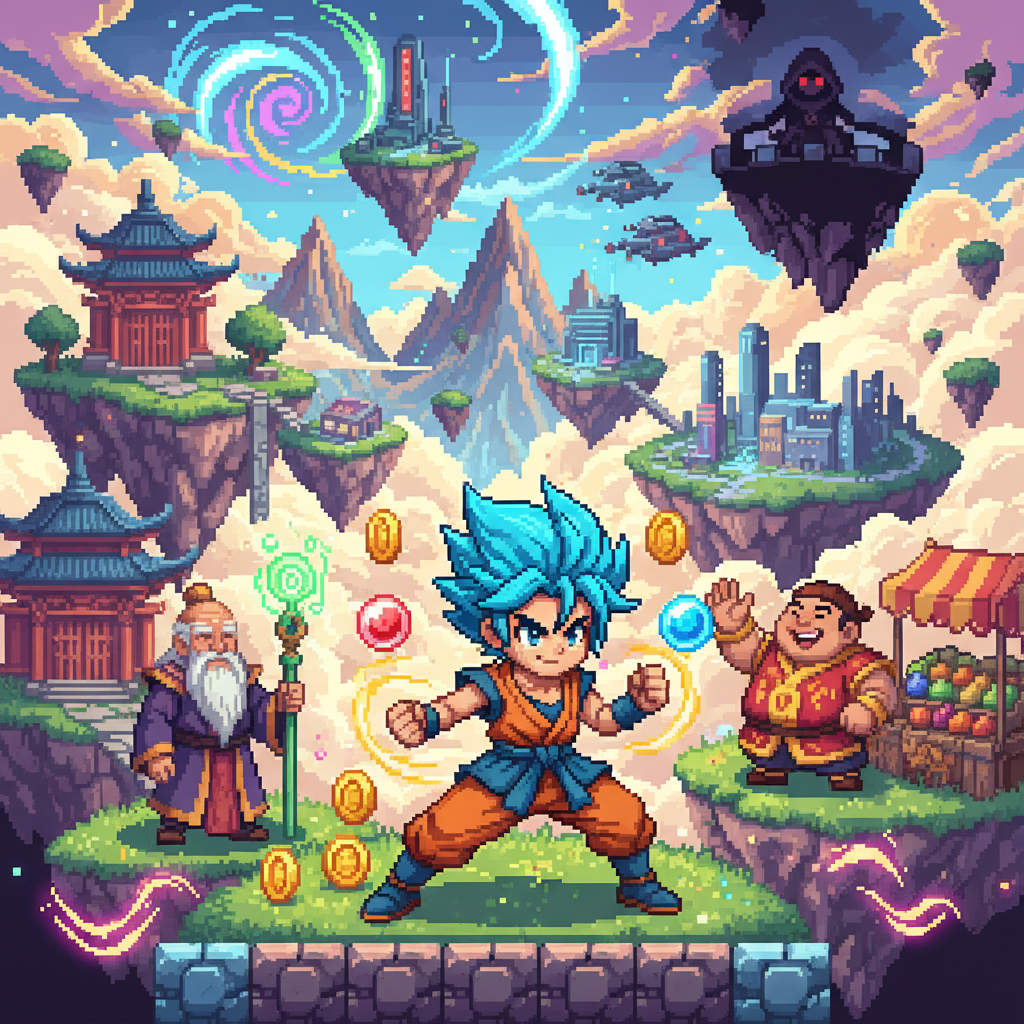 Skybound Kung Fu - Adventure RPG by Jabali AI