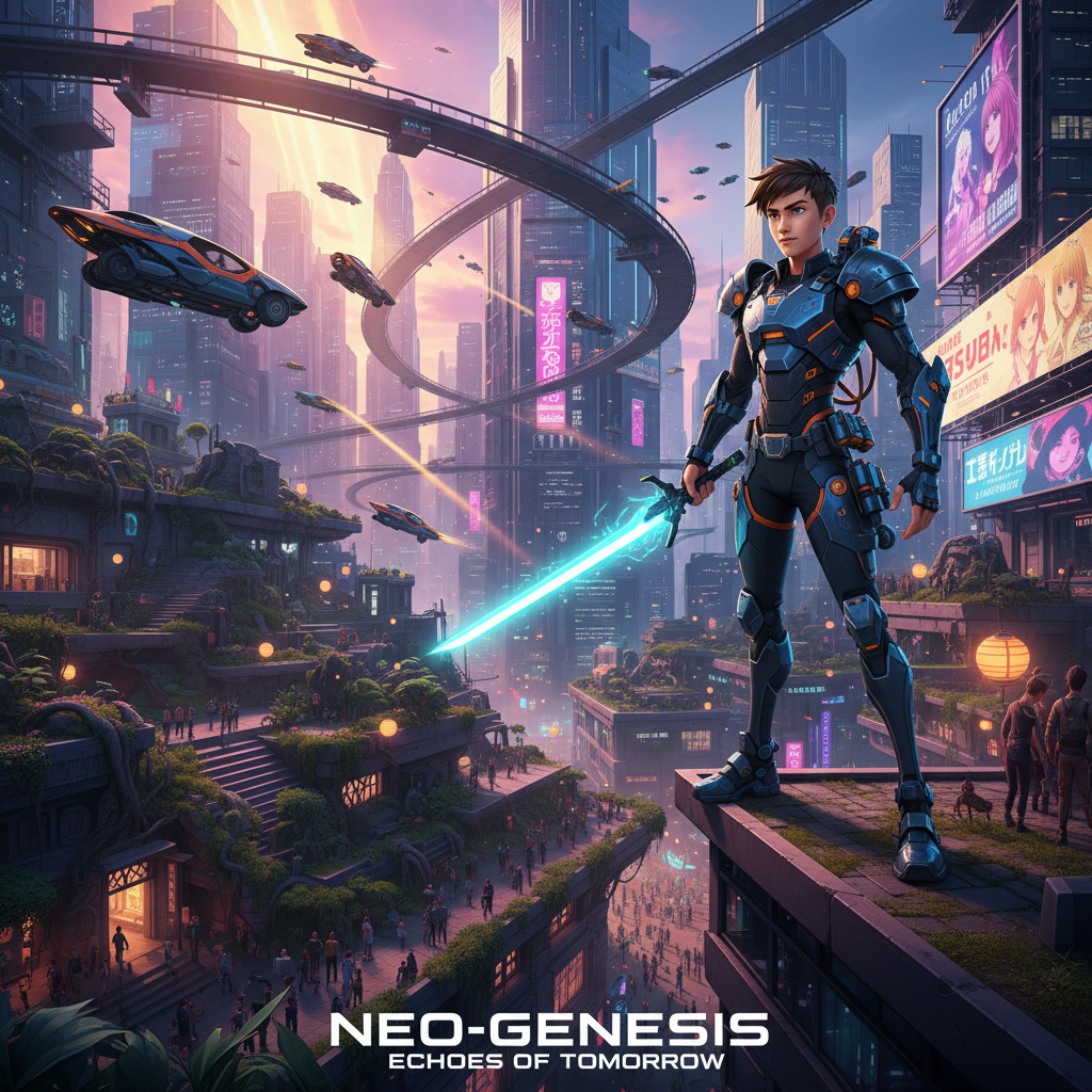 Neon Roots Rising - 3D Open World by Jabali AI