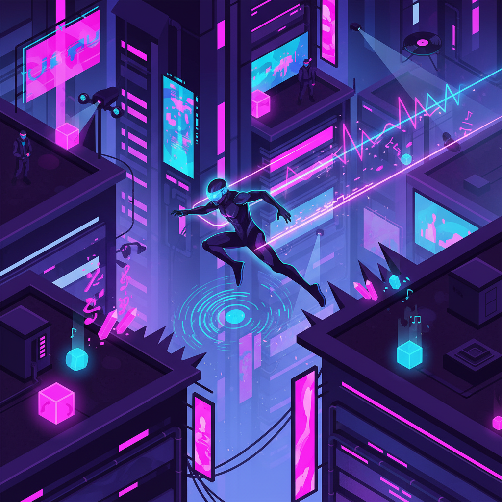 Nocturne Beats - Rhythm Platformer by Jabali AI