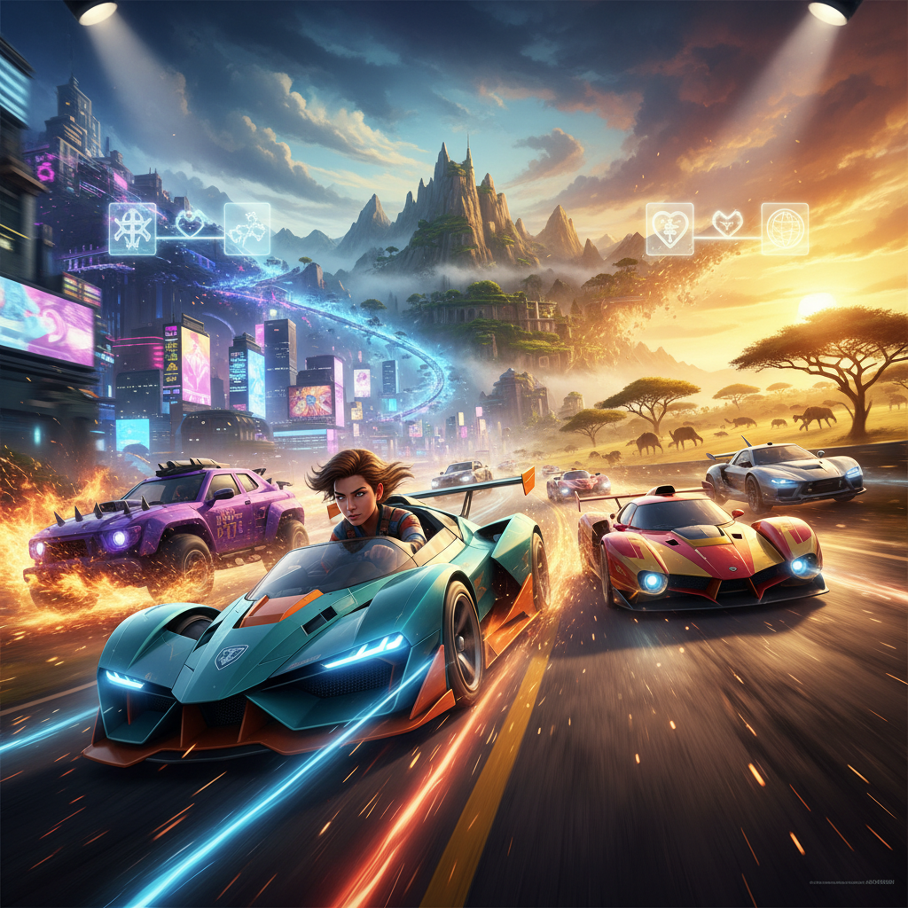 Checkpoint Reunion - 3D Racing by Jabali AI