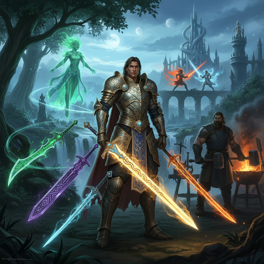 Kingdom of Legendary Blades - Adventure RPG by Jabali AI