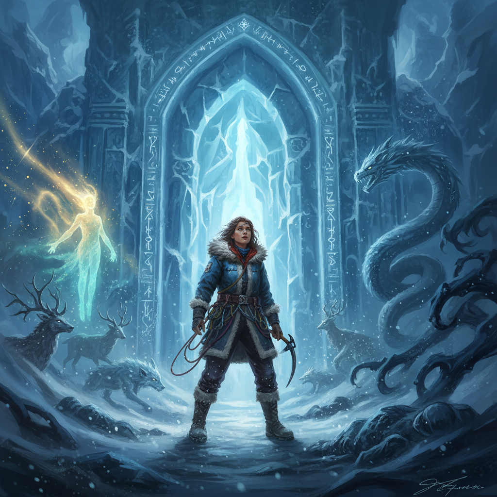 Frostbound Sanctuary - Dungeon Crawler RPG by Jabali AI