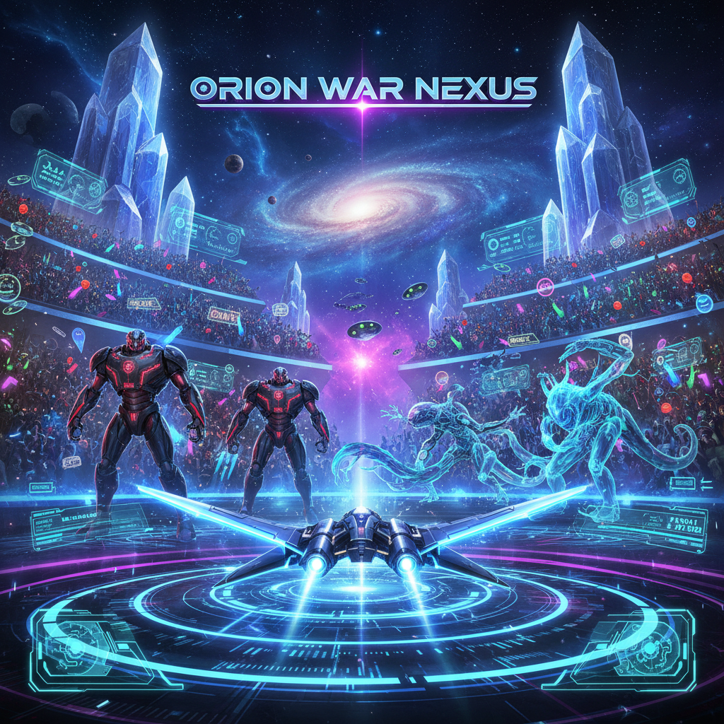 Orion War Nexus - Fixed Shooter Arcade by Jabali AI