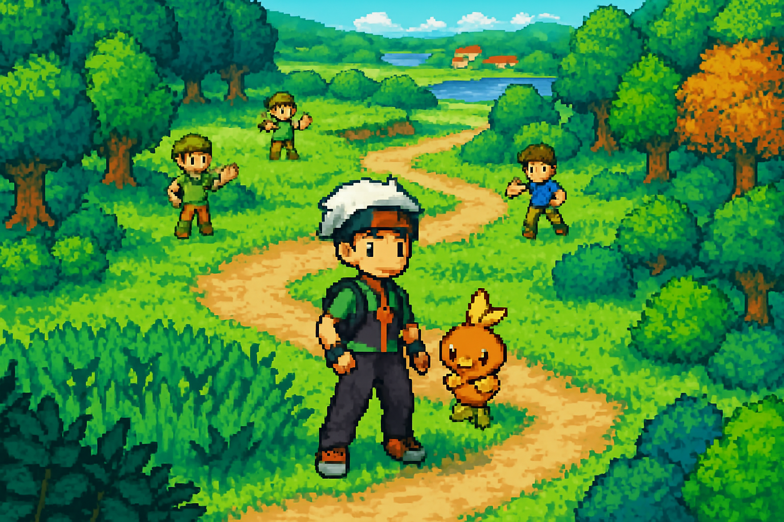 Hoenn Quest: Pixel Battlers - Adventure RPG by Jabali AI