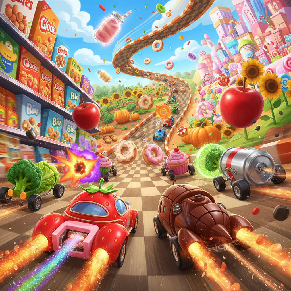 Food Frenzy Racers - 3D Racing by Jabali AI