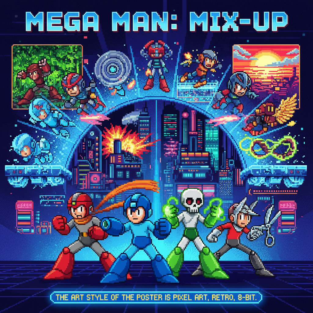 Mega Man: Mix-Up - Maze Shooter Arcade by Jabali AI