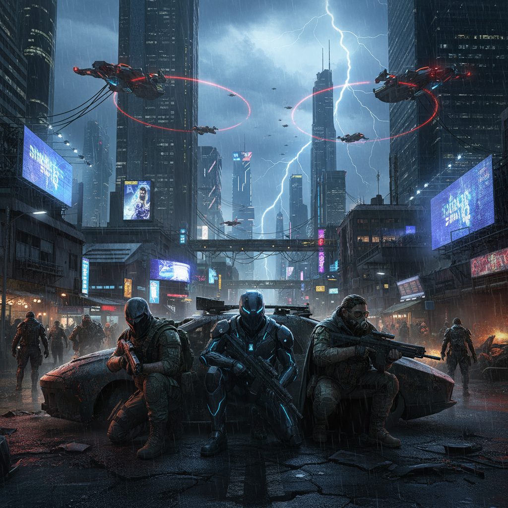 Neon Divide - 3D Open World by Jabali AI