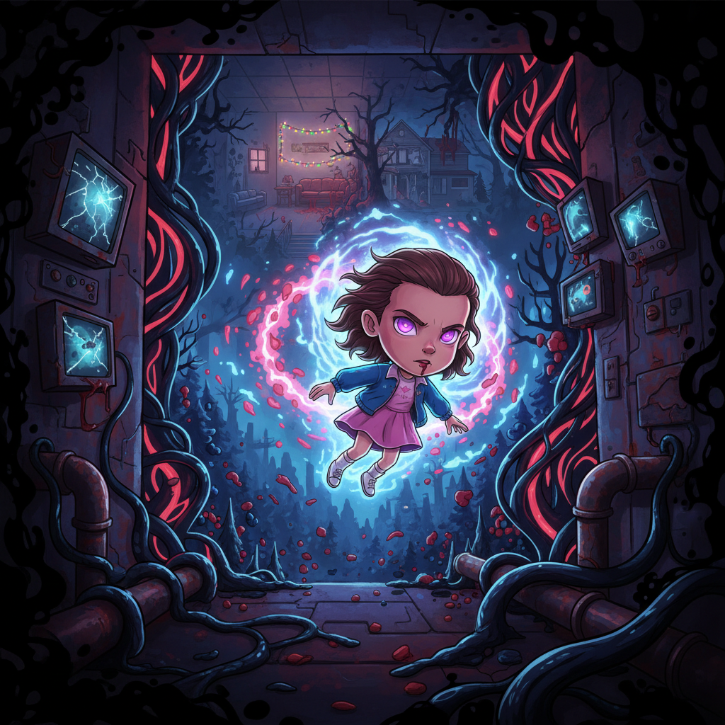 Stranger Things 3 Game - Endless Tapping by Jabali AI