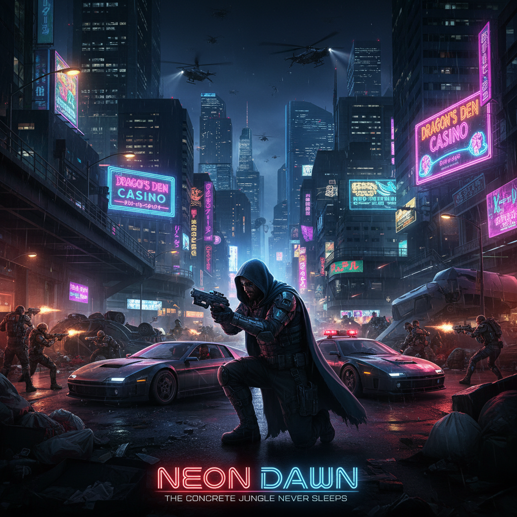 Neon City Syndicate - 3D Open World by Jabali AI
