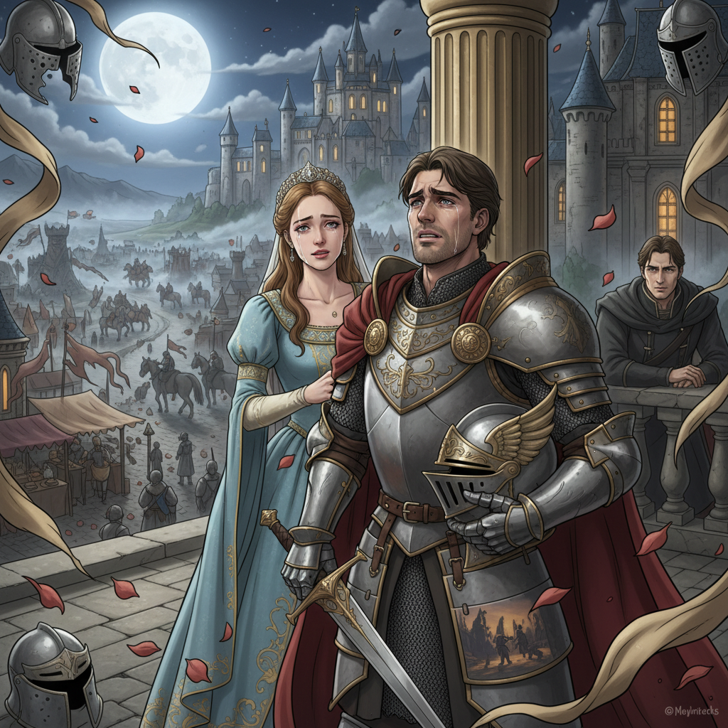 Silent Vows: The Knight Who Loved in Shadows - 3D Open World by Jabali AI