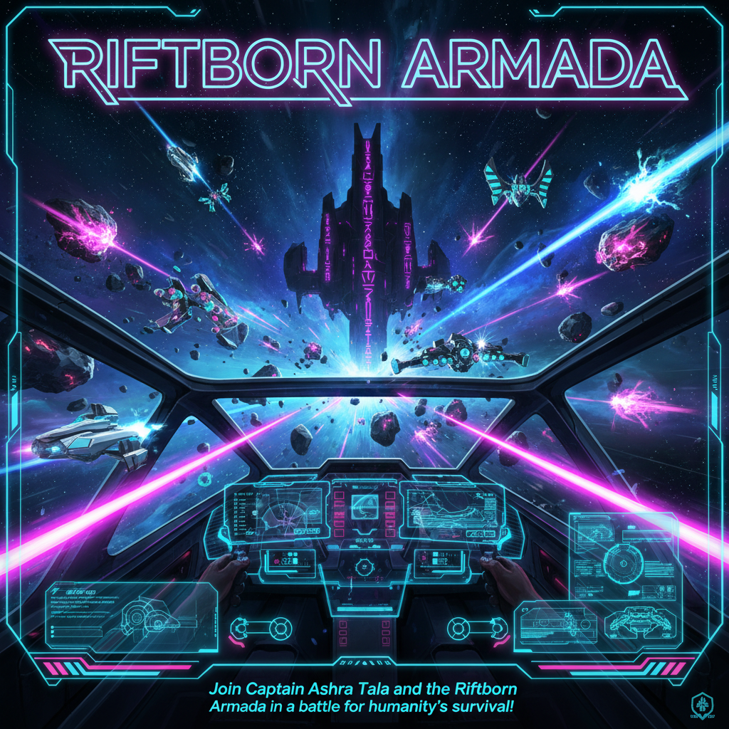 Riftborn Armada - Fixed Shooter Arcade by Jabali AI