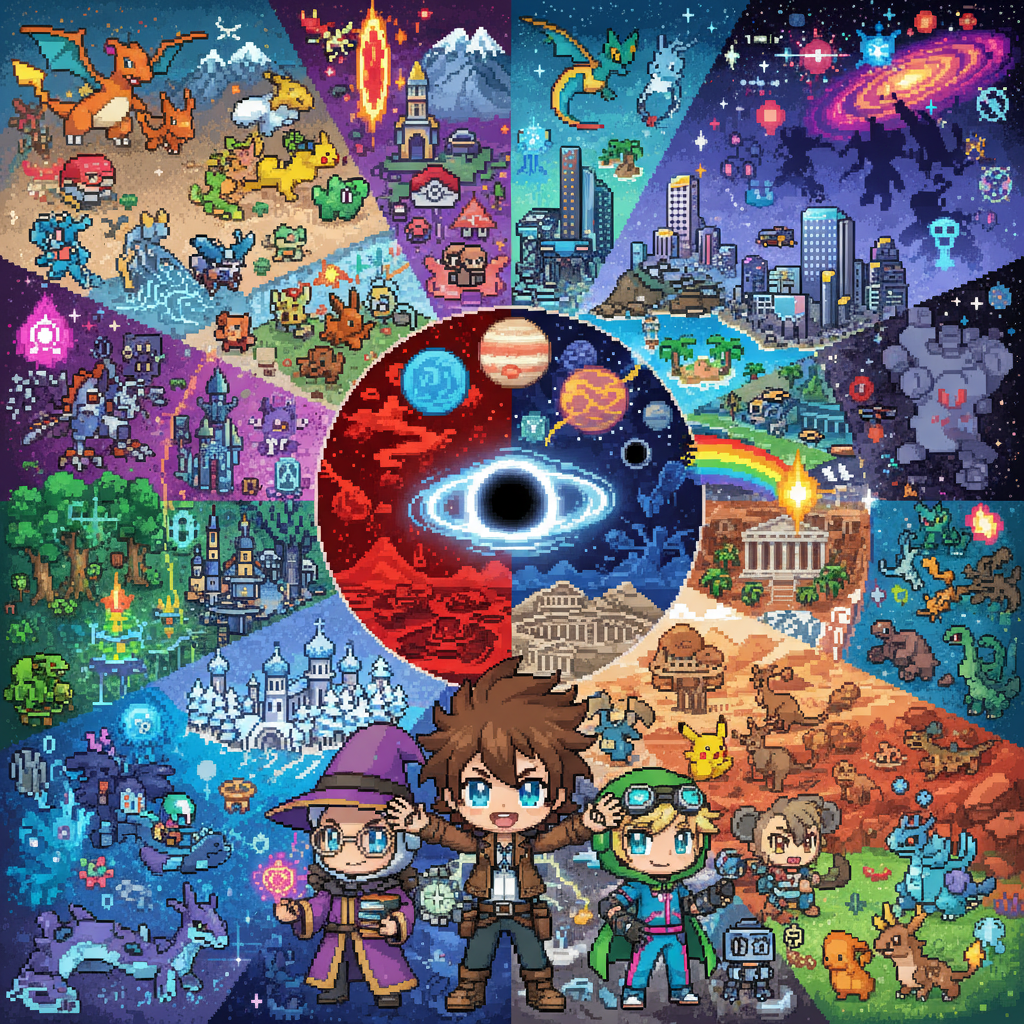 Pokémon Infinity Realms - Adventure RPG by Jabali AI