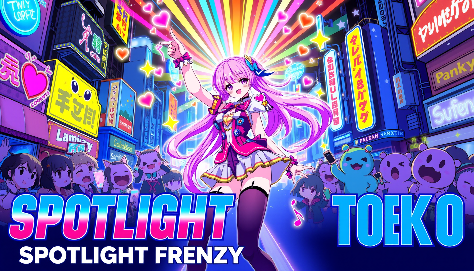 Spotlight Frenzy Tokyo - Maze Shooter Arcade by Jabali AI