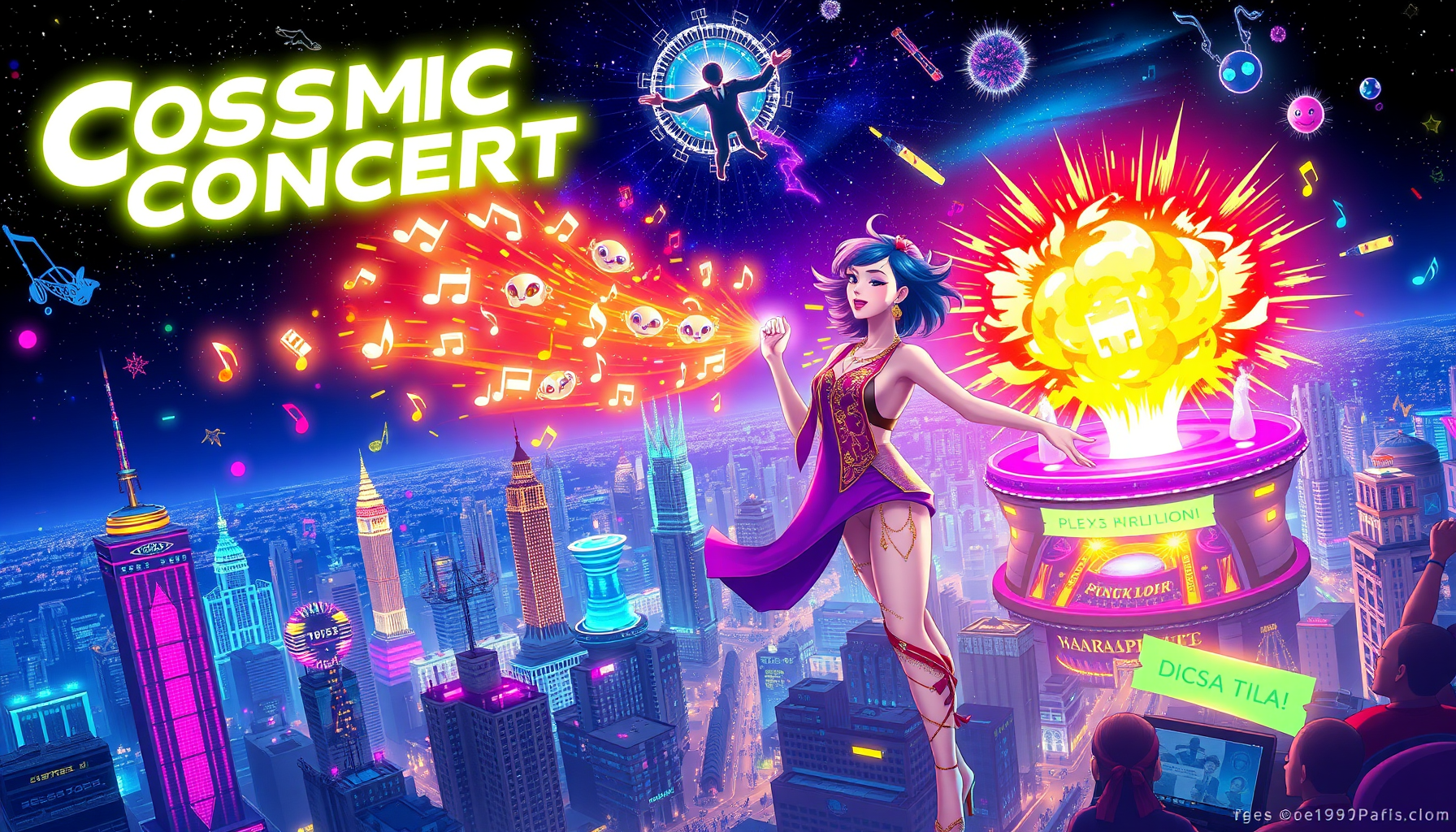 Stellar Stage Showdown - Fixed Shooter Arcade by Jabali AI