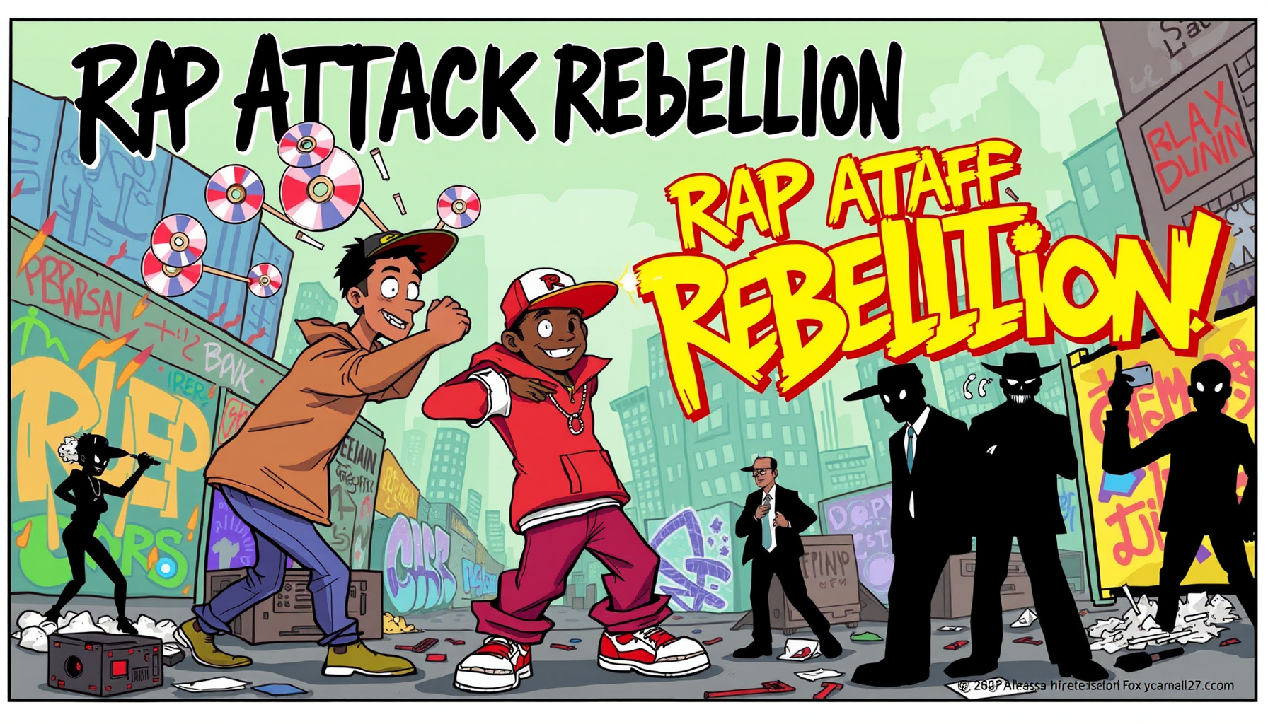 Rap Attack Rebellion - Fixed Shooter Arcade by Jabali AI