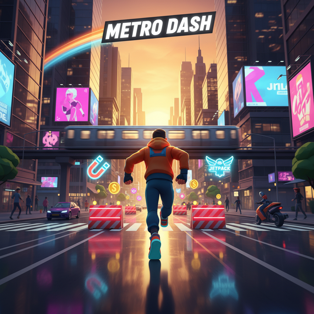Metro Dash - 3D Open World by Jabali AI