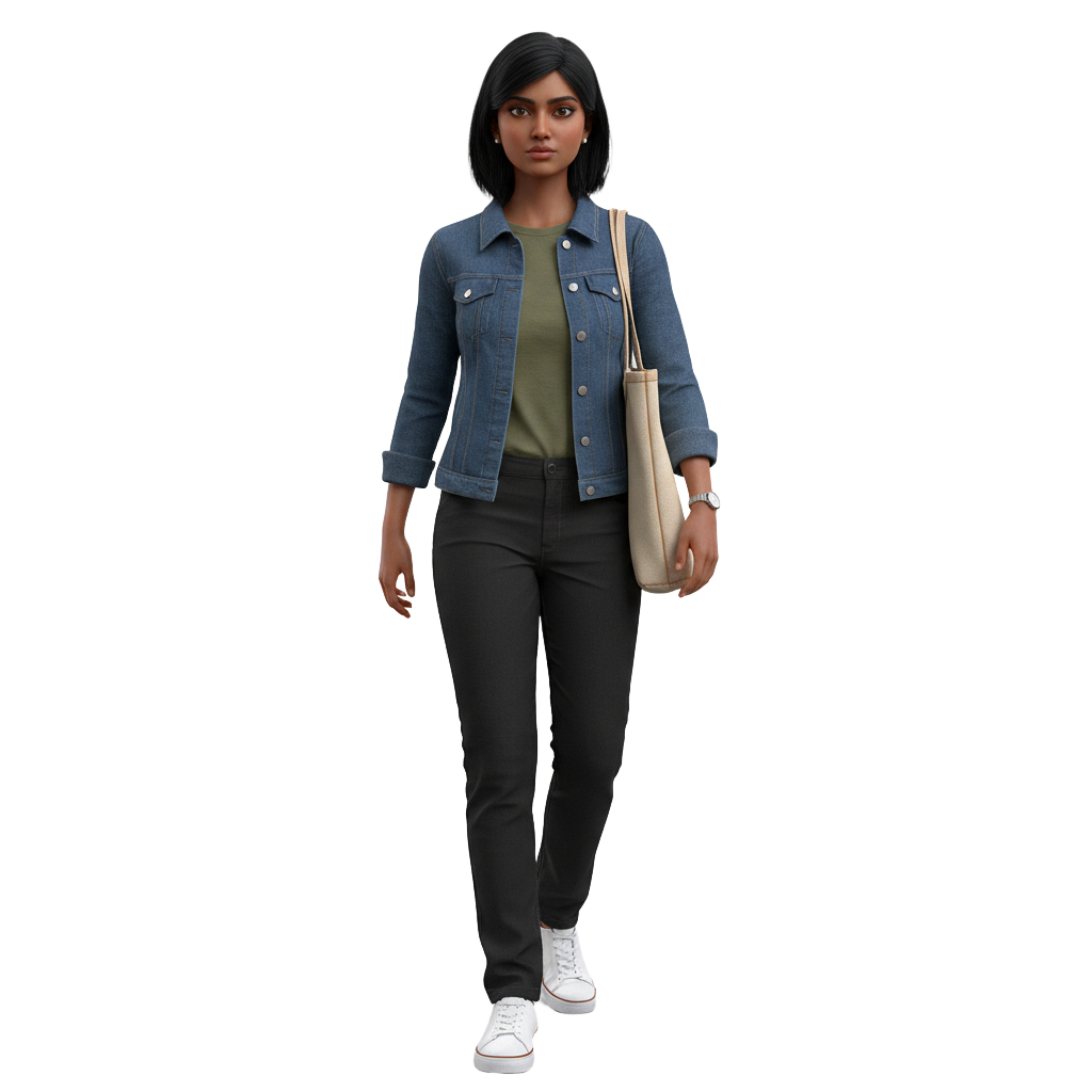 Amira Patel - Character Life Simulation by Jabali AI