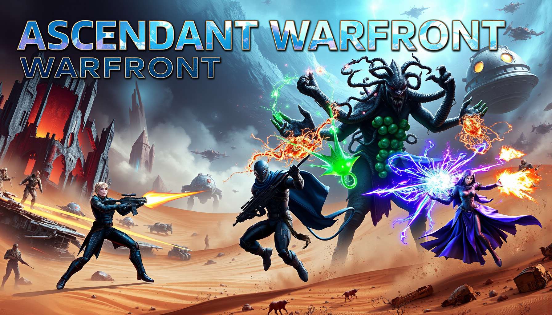 Ascendant Warfront - Strategic Defense Arcade by Jabali AI