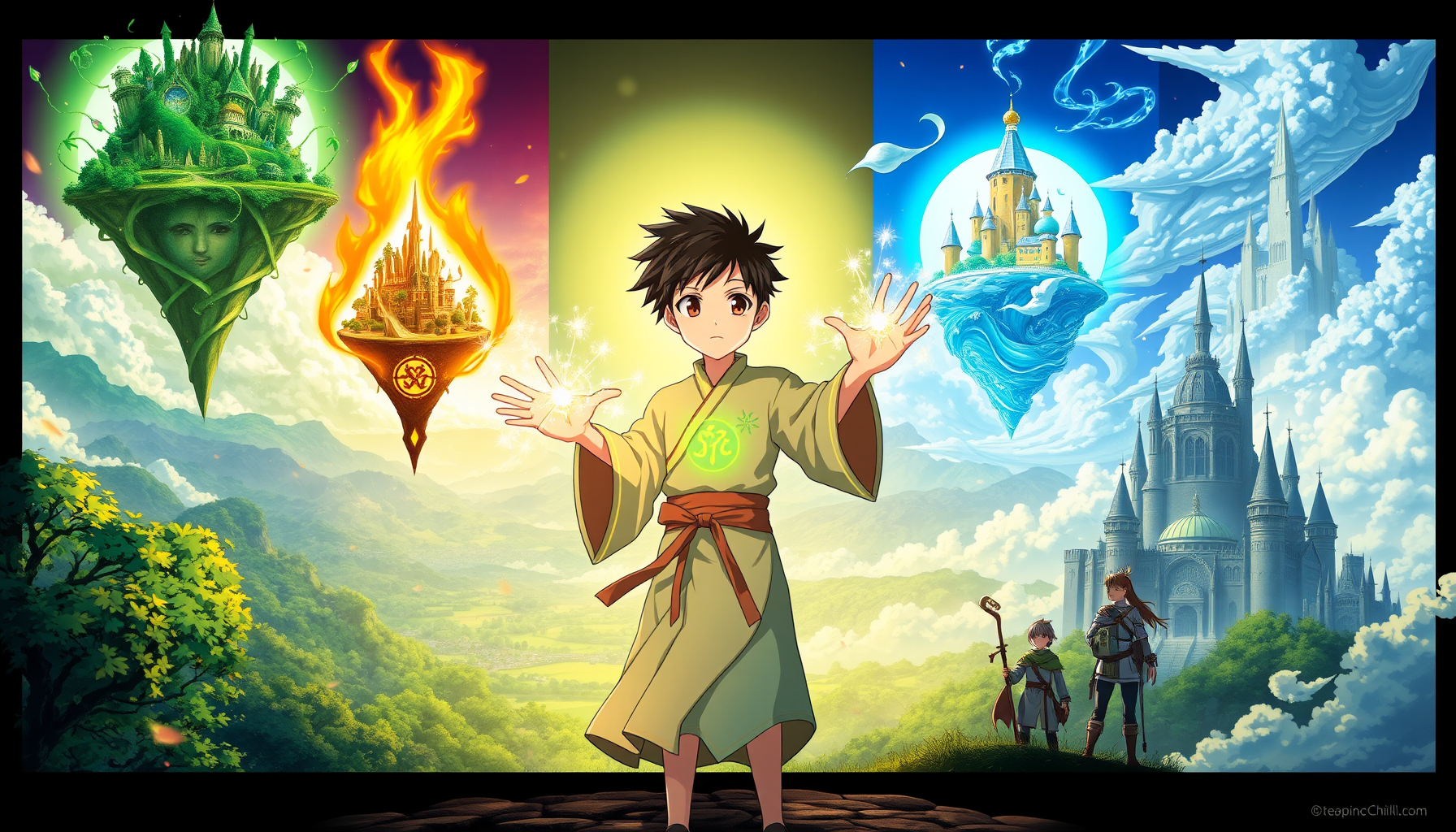 Elemental Skybound - Adventure RPG by Jabali AI