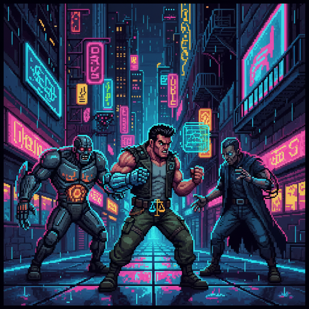 Neon Arena Run - Dungeon Crawler RPG by Jabali AI