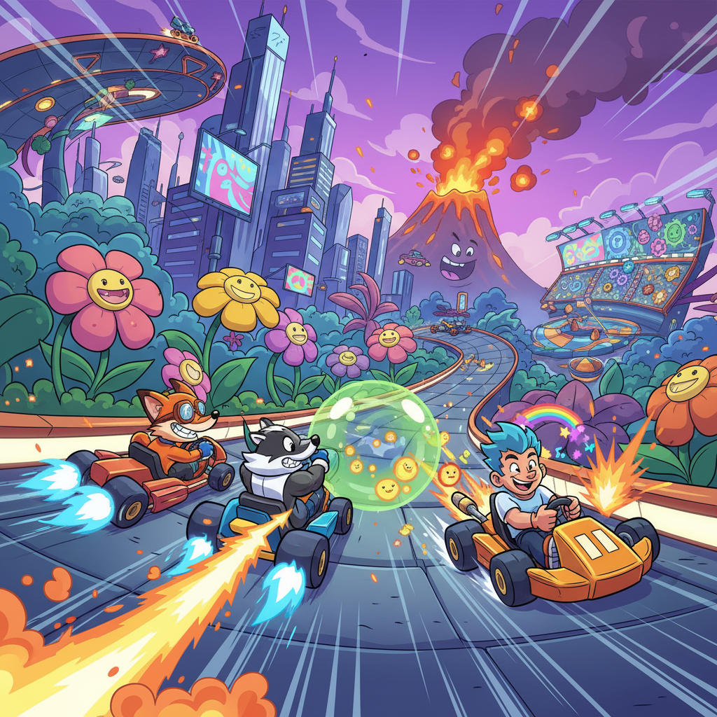 Kart Clash: Power Rush - 3D Racing by Jabali AI