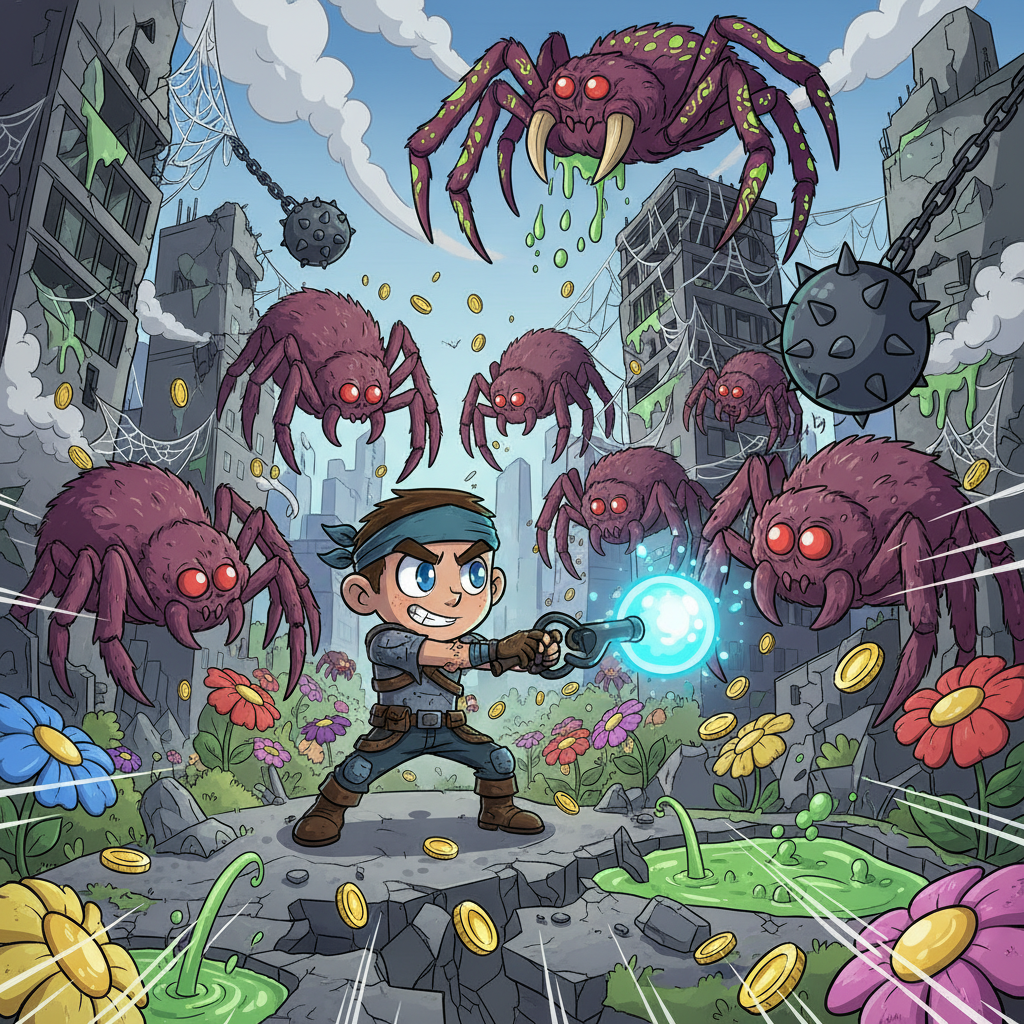 Spider City Smash - Block Breaking Arcade by Jabali AI