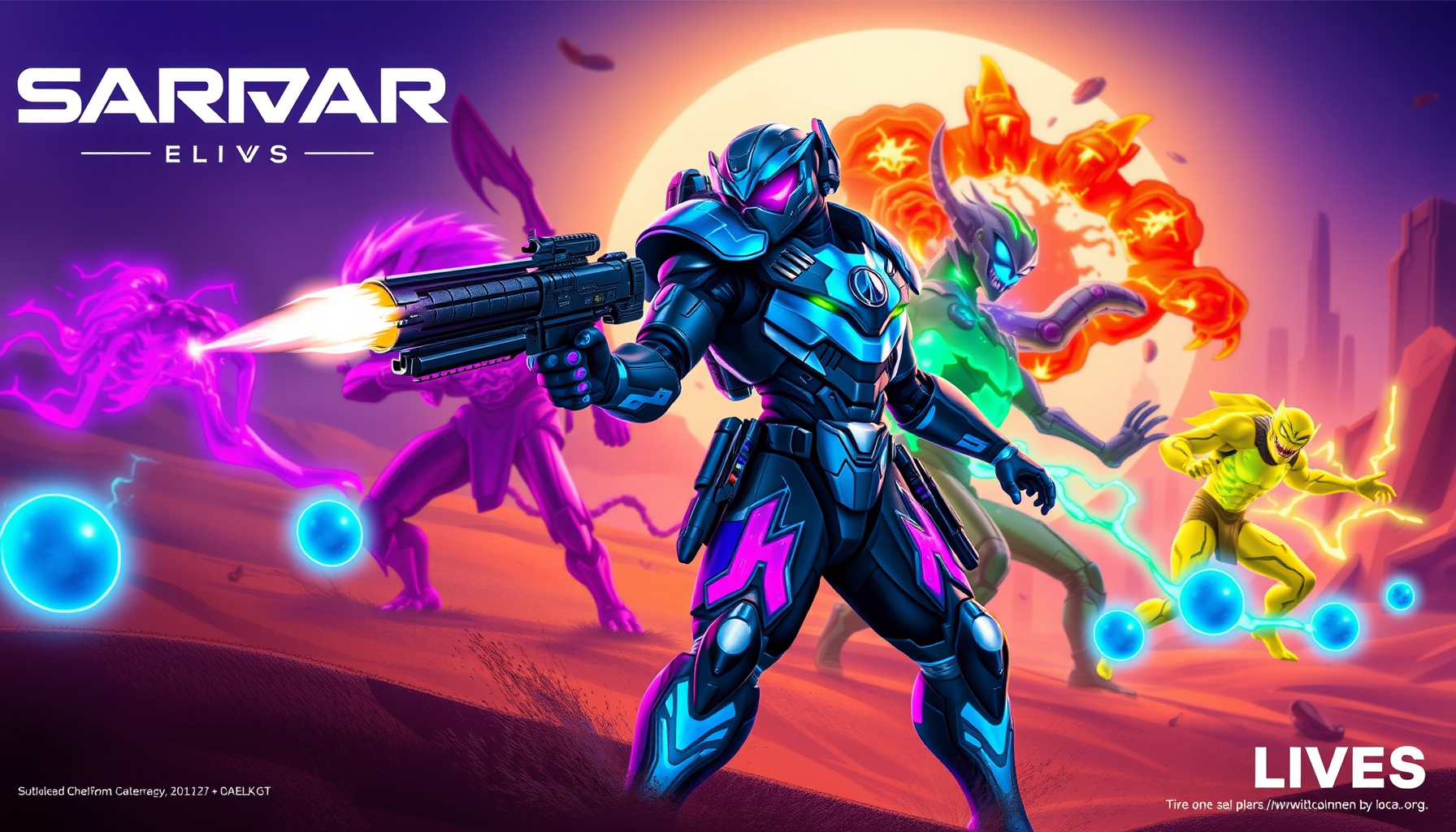 Neon Collapse - Dungeon Crawler RPG by Jabali AI