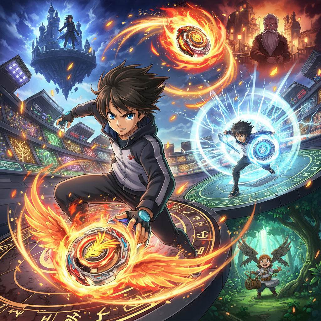 Beyblade: Spirit Nexus - Adventure RPG by Jabali AI