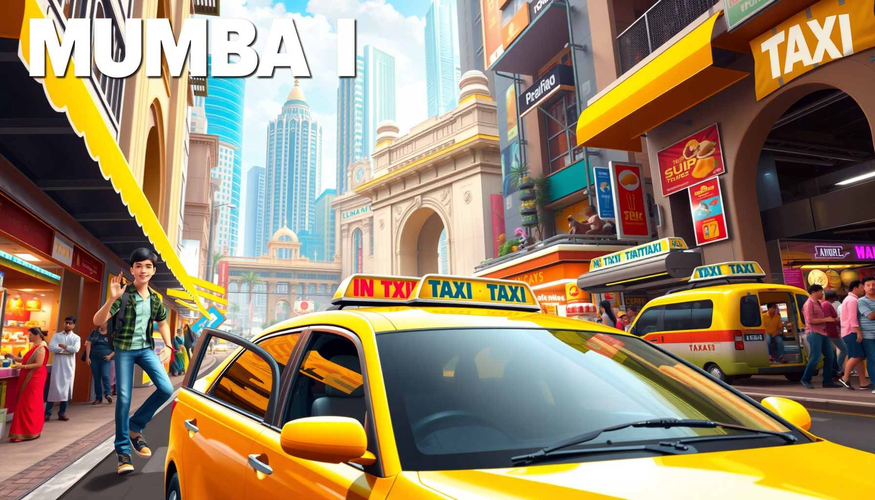 Metro Dash: Mumbai Hustle - Crossing Arcade by Jabali AI