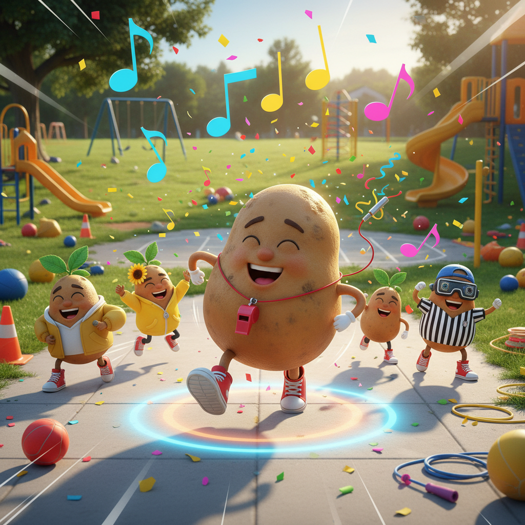 Hot Potato Trivia Dash - Trivia Game by Jabali AI