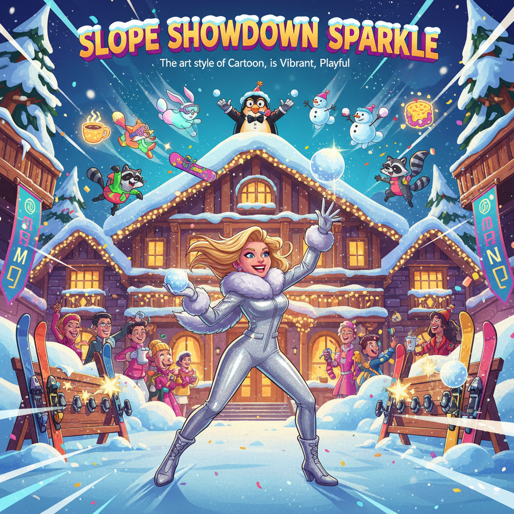 Slope Showdown Sparkle - Fixed Shooter Arcade by Jabali AI