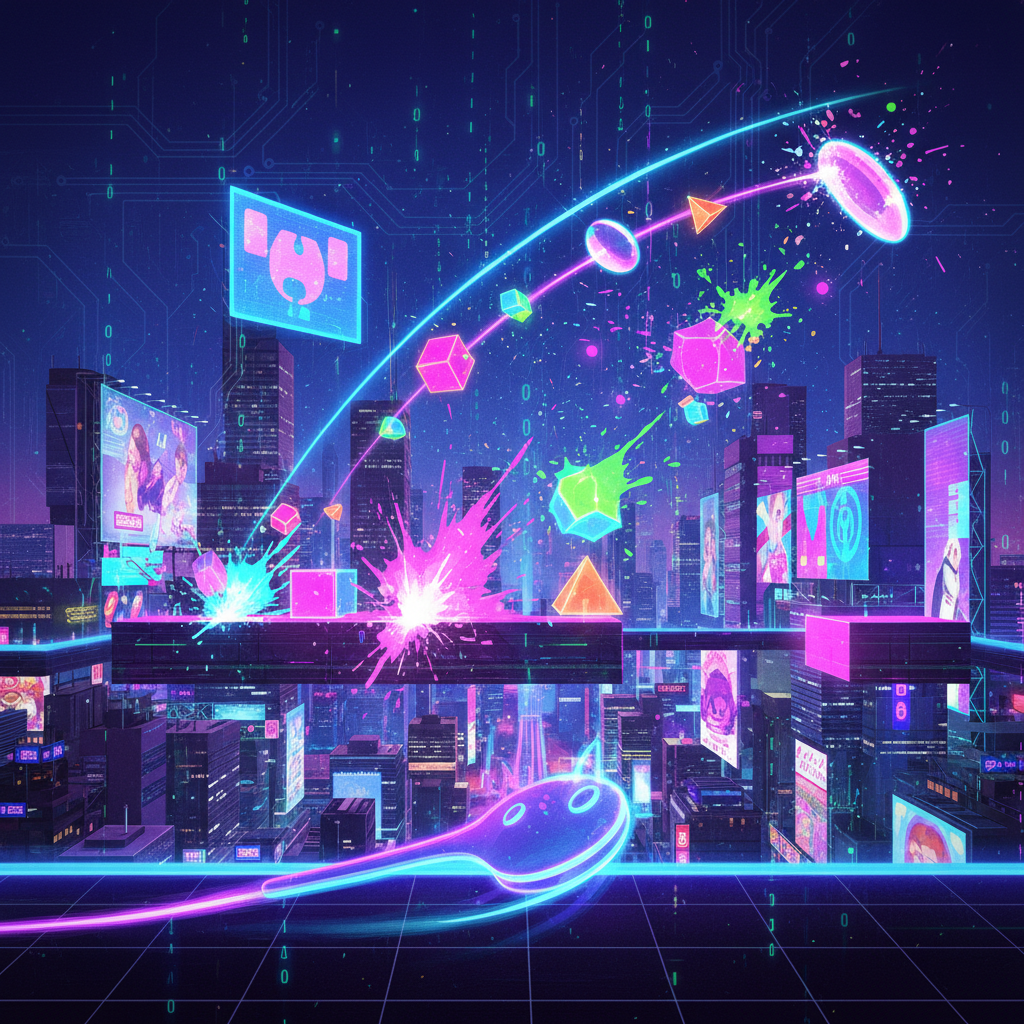 Neon Pulse Breaker - Block Breaking Arcade by Jabali AI