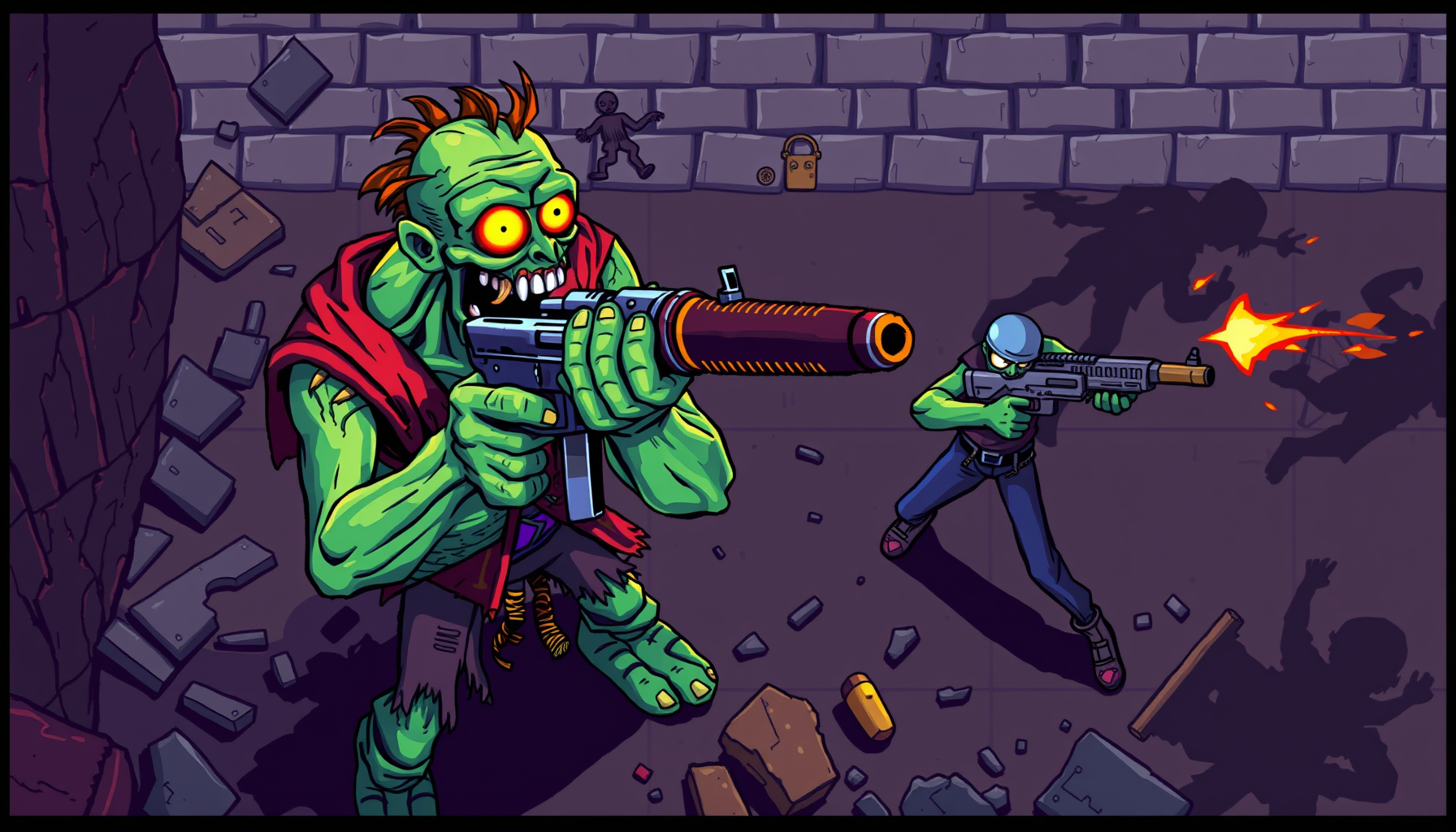 Gunhead City Siege - Directional Shooter by Jabali AI