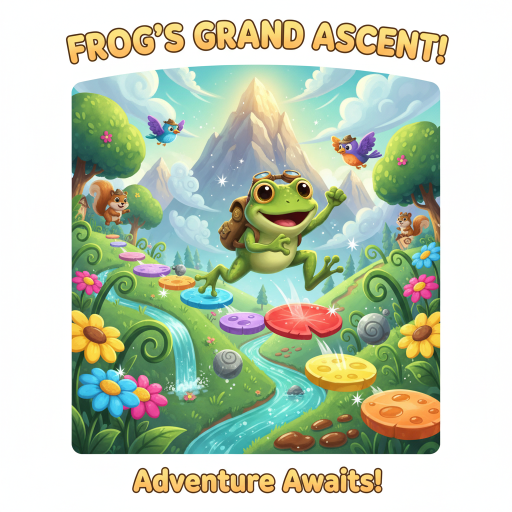Frog Hill Adventure - Crossing Arcade by Jabali AI